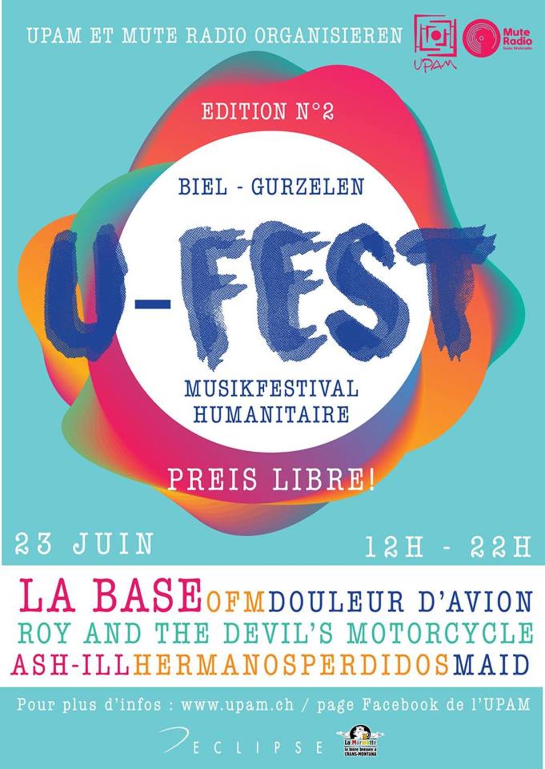 U-FEST 2018 : venez bouger solidaire - samedi 23 juin – 12:00 - Terrain ...